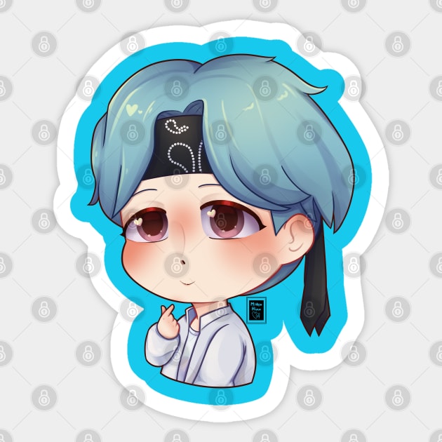 Suga BTS Chibi - Bts - Sticker | TeePublic
